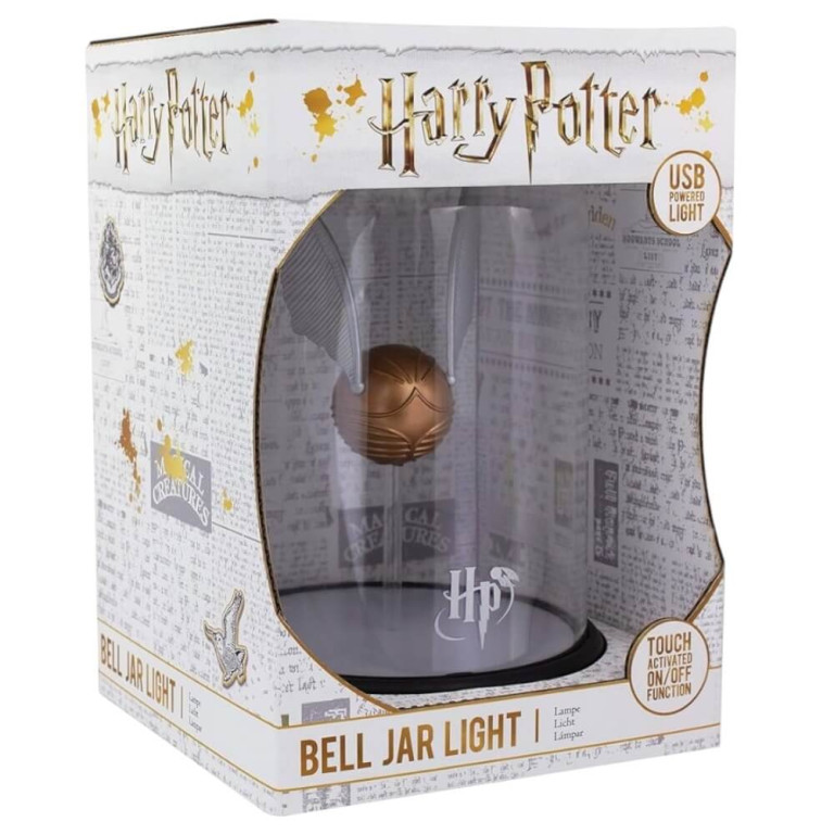 Đồ Trang Trí Harry Potter – Quả Banh Golden Snitch Bay Trong Lồng Kính ...